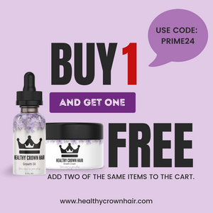 Healthy Crown Hair