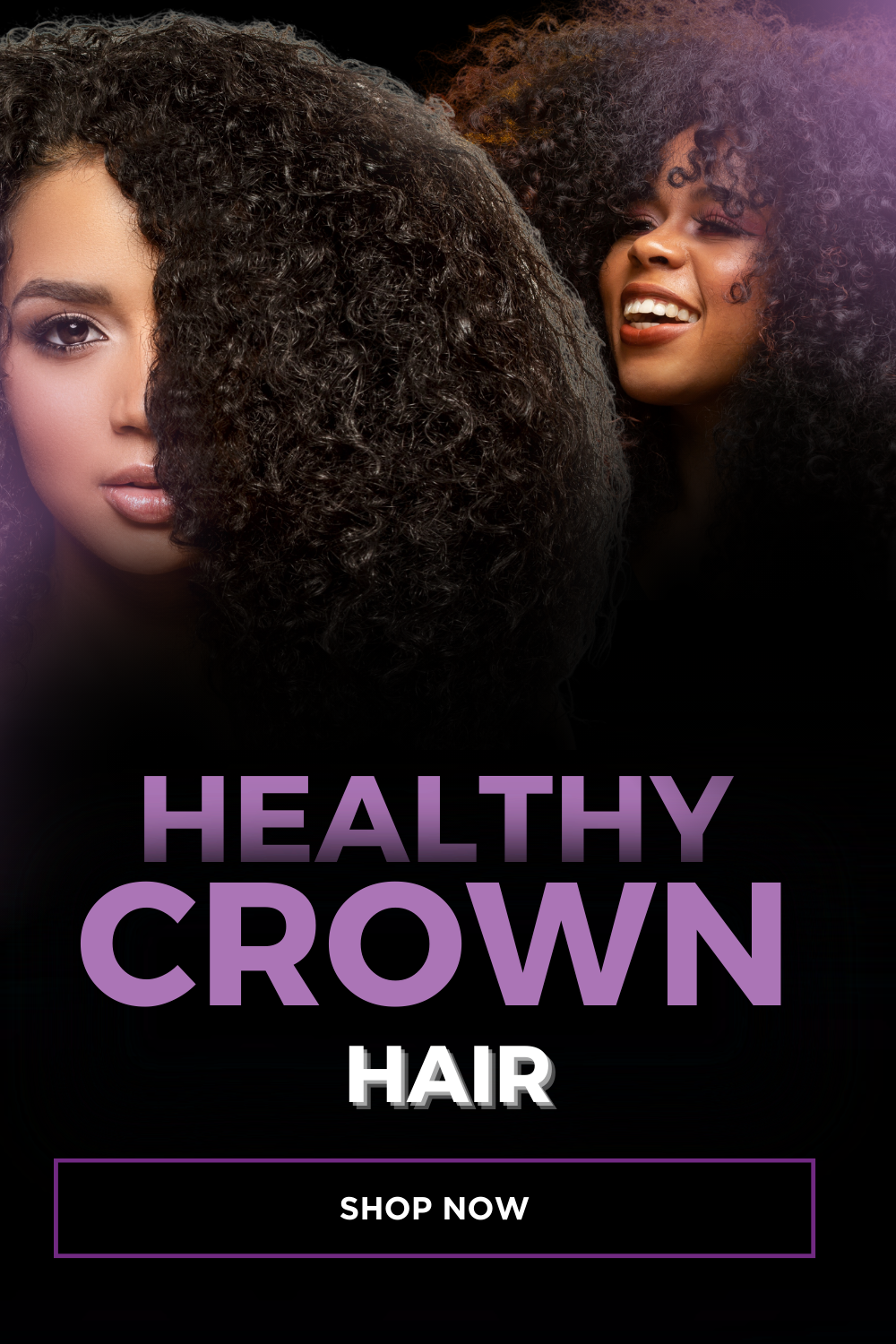 Healthy Crown Hair