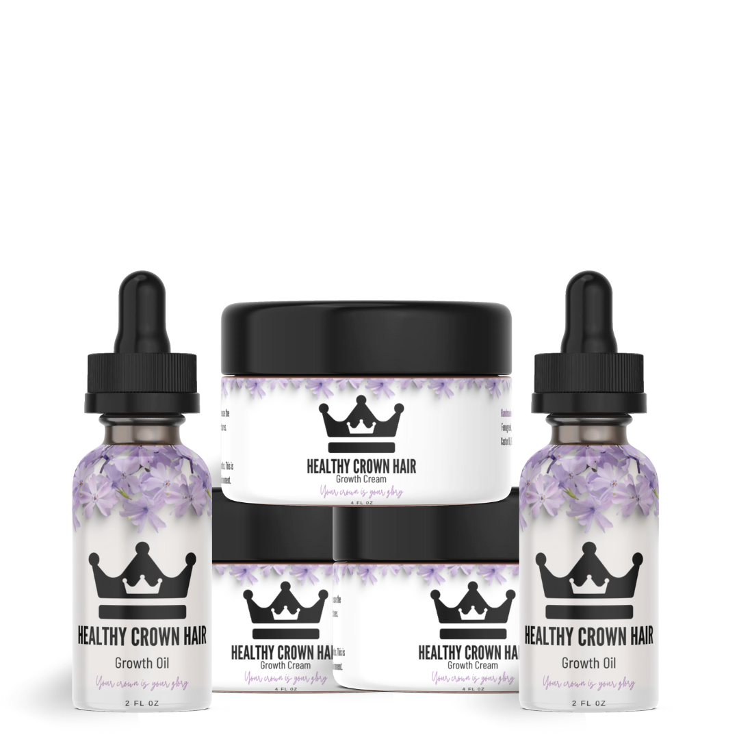 Healthy Crown Hair